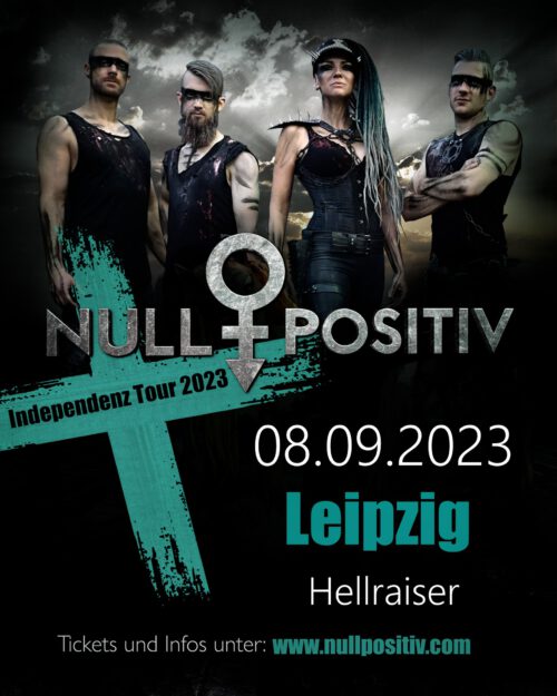 Null Positiv, German metal band with the dynamic Elli Berlin